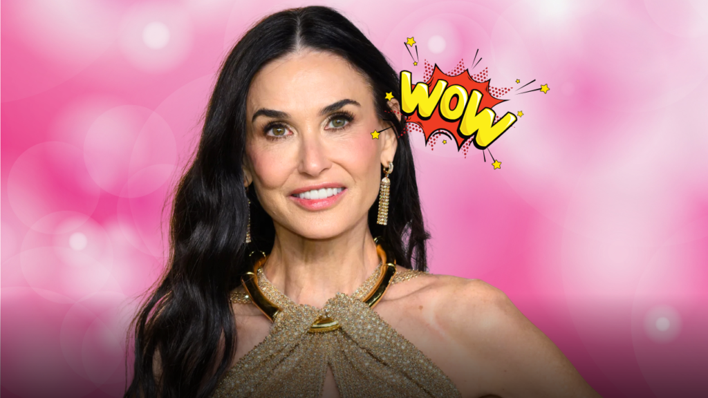 Demi Moore regina di bellezza a 62 anni