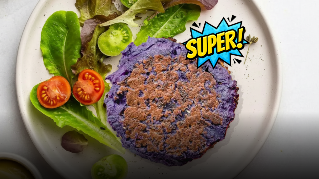 Burger vegan di cavolo cappuccio rosso: la ricetta sana, colorata e ...