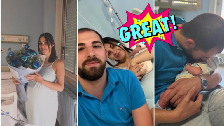 Fiocco azzurro per Gabriella Chieffo e Giuseppe Ferrara